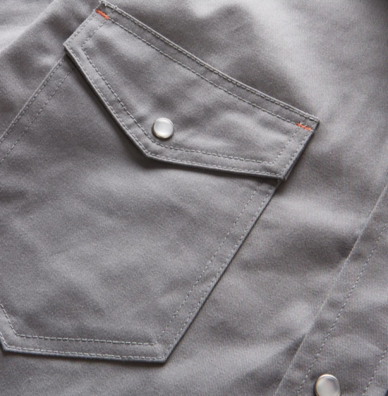 Rasco FR CAT 2 Lightweight Grey Snap Down